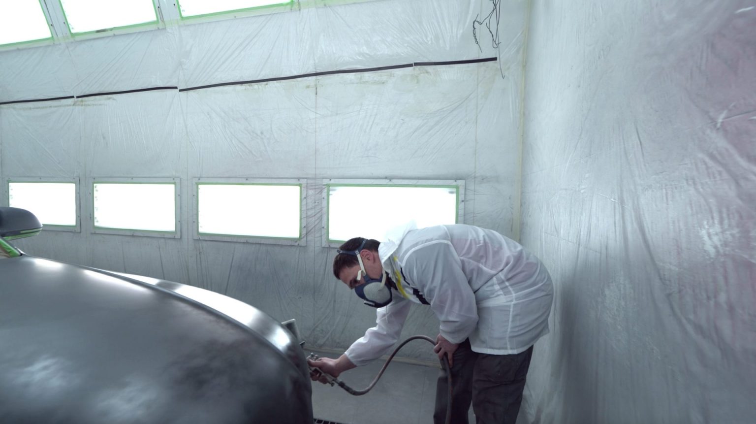 Paint perfection with Drytac ProTect Spray Booth Liner - DRYTAC